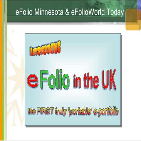 Starting with eFolio | PPT