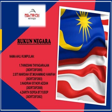 Efolio (RUKUN NEGARA) | PPT