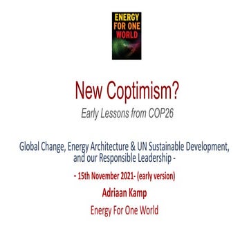 Climate change and the future of cities | PPTX