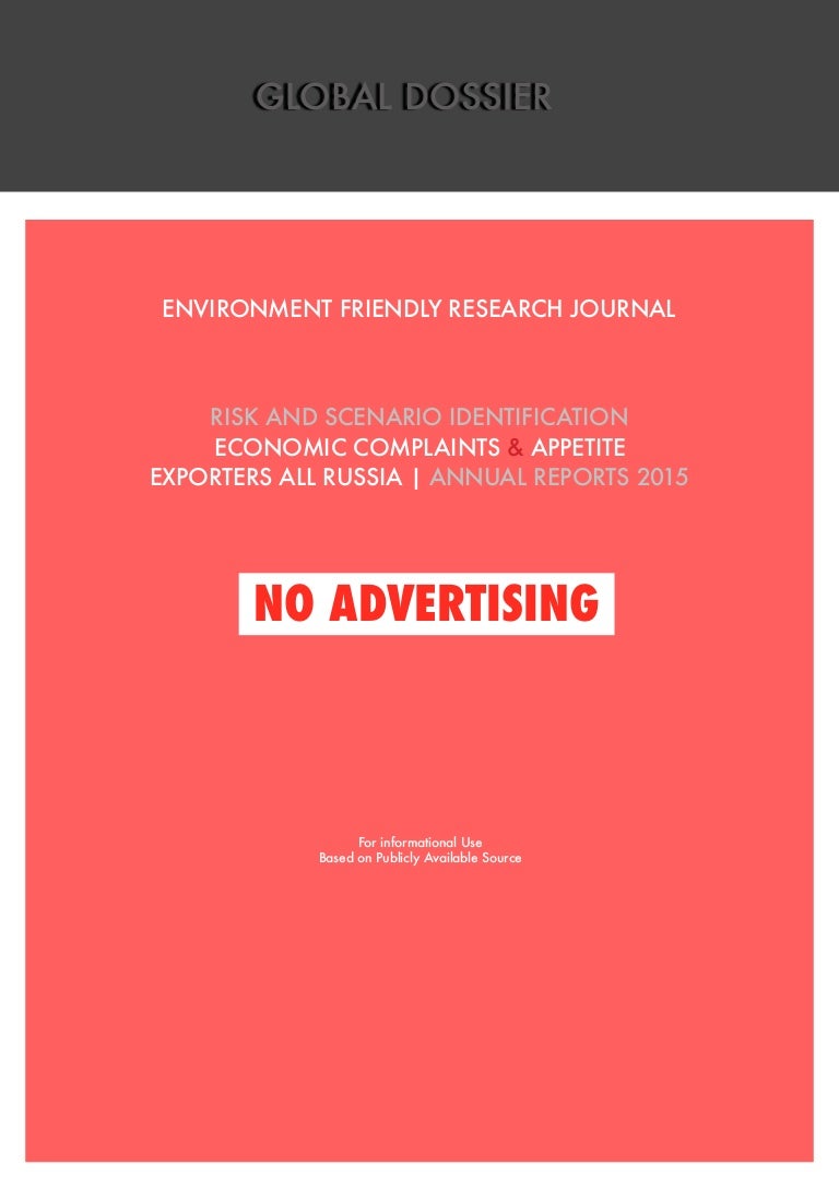 Research Journal |dossier|