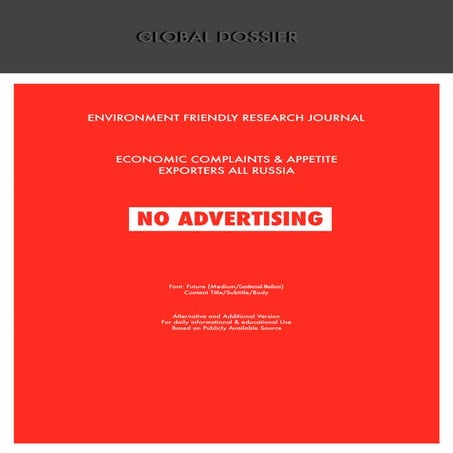 Research Journal |dossier| | PDF | Manufacturing Industry | Industries