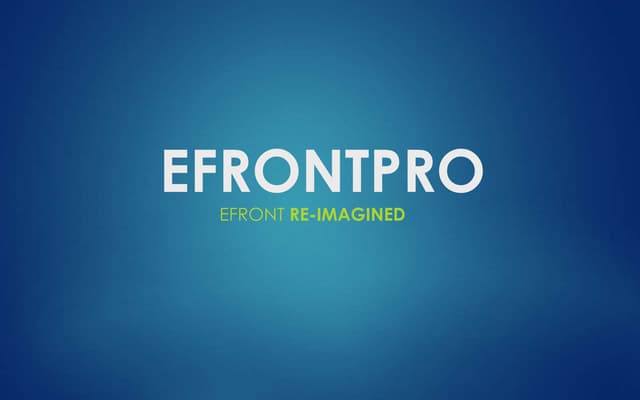 eFront - brochure | PDF