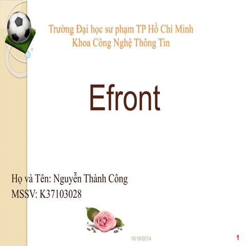 Infocomm Presentation | PDF