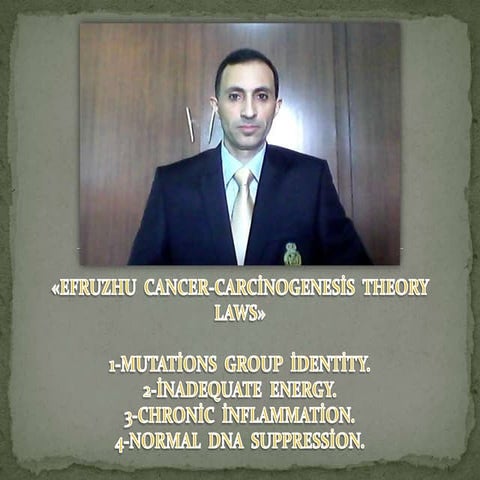 Efruzhu cancer carcinogenesis theory laws»12 | PPTX