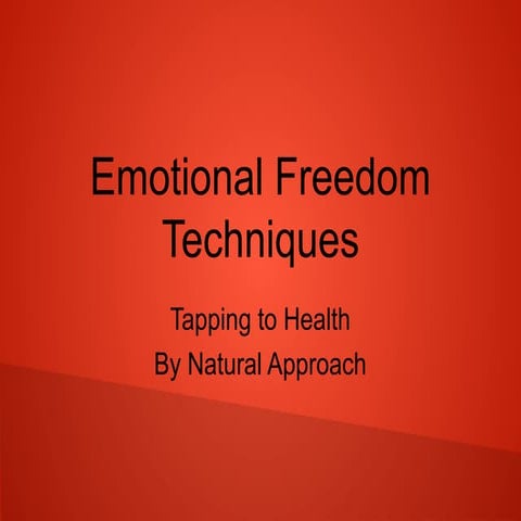 EFT - Natural Approach | PPT