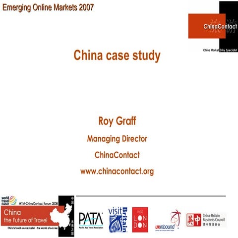 Eye for Travel China travel sector Case study 2007 Nov | PPT