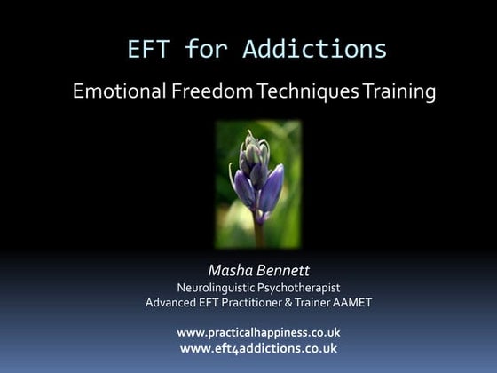 Basic introduction to the emotional freedom technique presenter ...