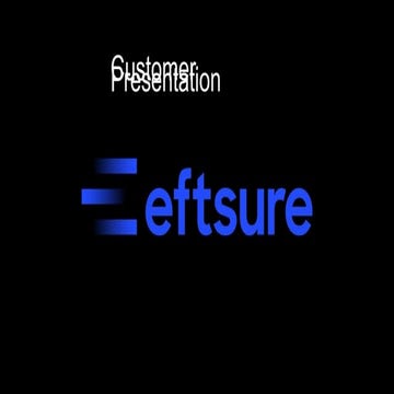 EFTsure presentation | PPTX