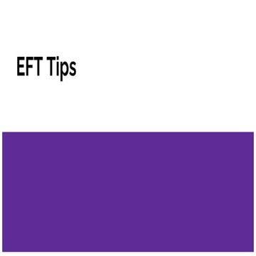 Eft tips | PPT