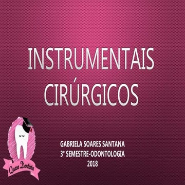 INSTRUMENTAS CIRÚRGICOS | PPTX