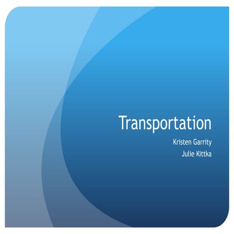Transportation | PPT