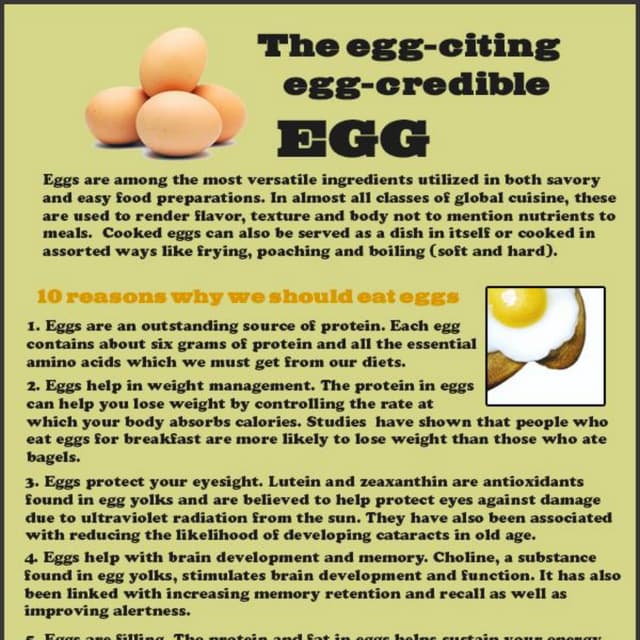 Eggciting eggcredible eggs | PDF