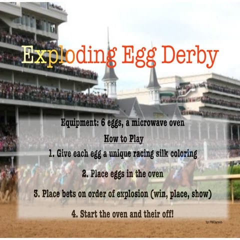 Exploding Egg Derby | KEY