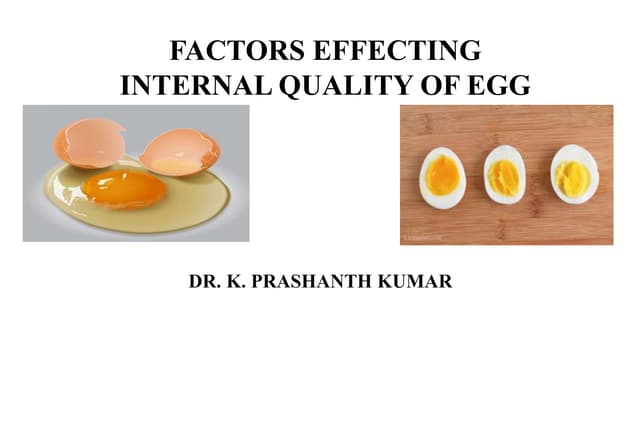 Grading and quality parameters of eggs | PPTX