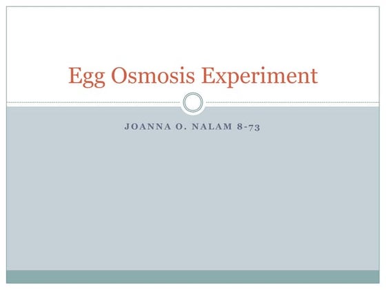Floating Eggs | PPT | Science