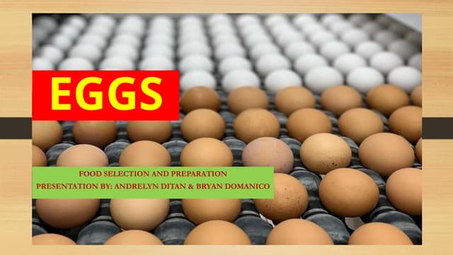 Grading and quality parameters of eggs | PPTX