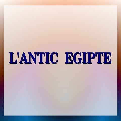 egipte els no privilegiats | PPT
