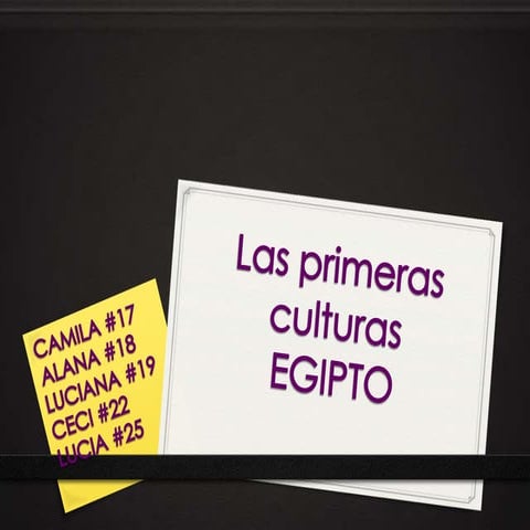 HERENCIA CULTURAL DEL ANTIGUO EGIPTO EN LA ACTUALIDAD | PPTX