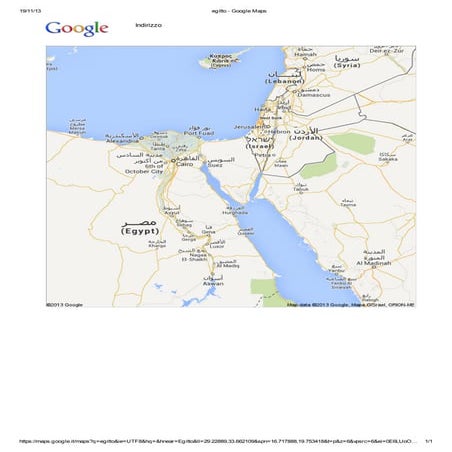 Egitto google maps | PDF