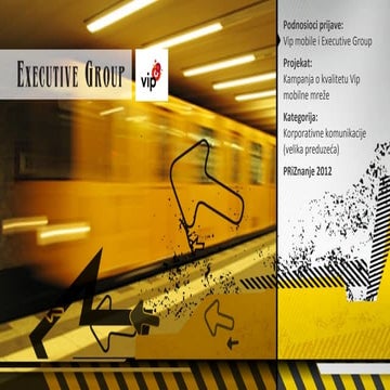 Executive Group i Vip mobile - Velika preduzeća PRiZNANJE 2012 | PPT
