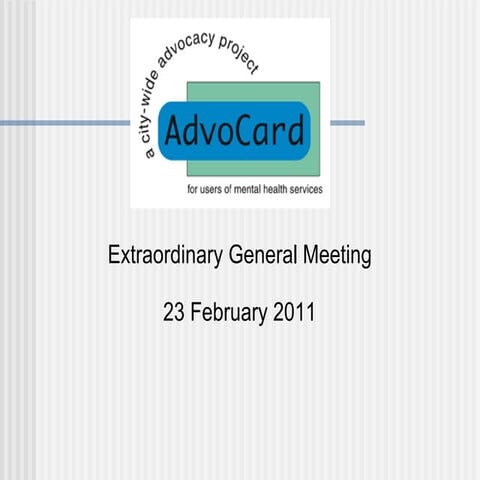 EGM Presentation | PPT