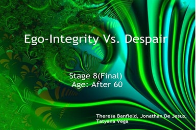 Integrity Vs Despair