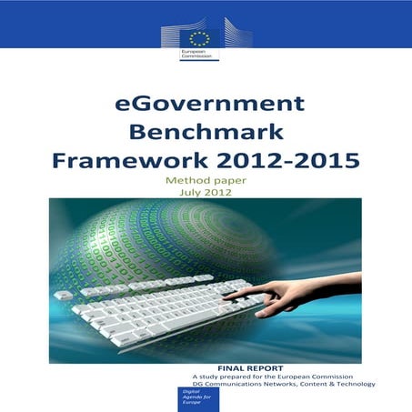 E government benchmarking method paper published version 2012 | PDF | Computer Software and ...