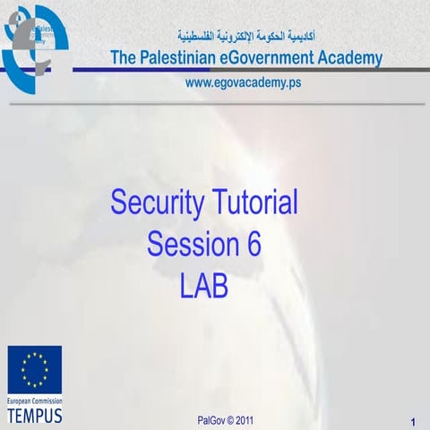 E gov security_tut_session_6_lab | PDF