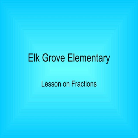 Fractions with movie | PPT