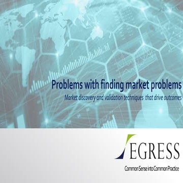 The Problems with Market Problems | PPTX