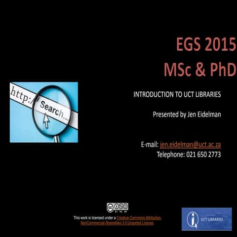 Environmental & Geographical Science 2015 | PPTX