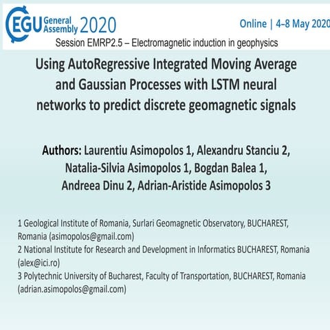 EGU2020-10385_presentation LSTM algorithm | PPT