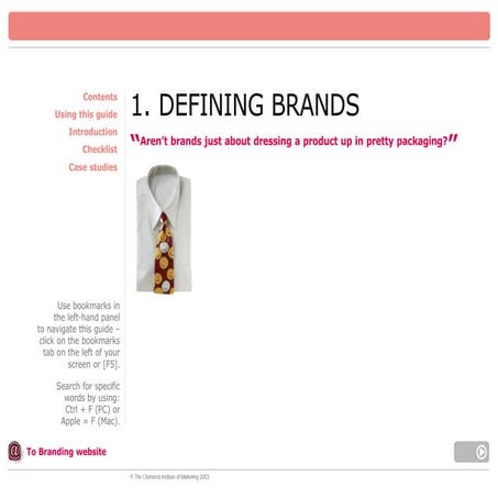 1. DEFINING BRANDS | PDF