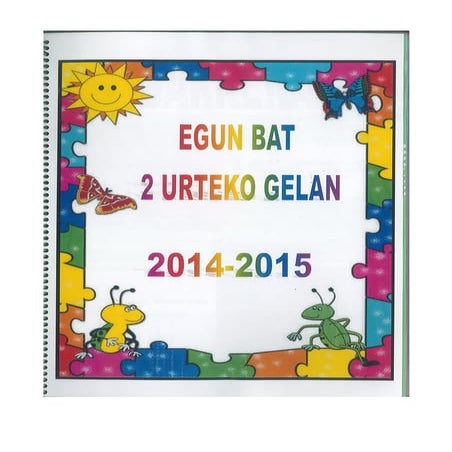 Egun bat 2 urteko gelan | DOC