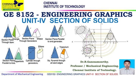 Engineering curves I- Ellipse | PPT
