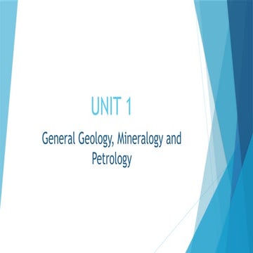 Introduction to engineering geology | PPT