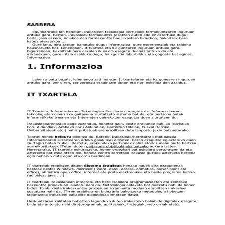 Egunkaria ikt | PDF