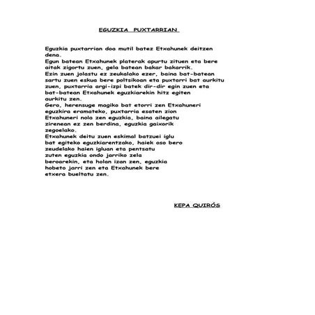 Eguzkia puxtarrian unai ares | DOC