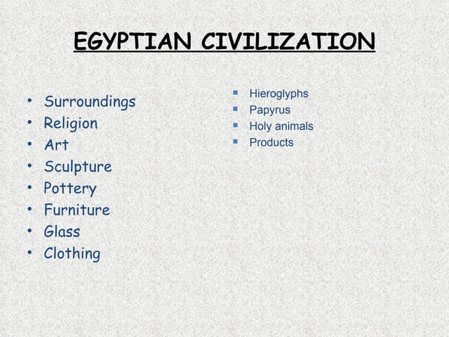EGYPTIAN ART & ARCHITECTURE | PDF