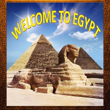 ABOUT EGYPT POWER POINT | PPTX