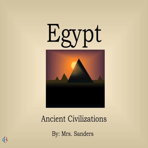 Ancient Egypt PowerPoint | PPTX