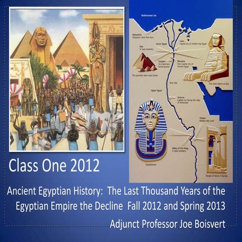 Egypt 2012 2013 decline of egypt class one | PPTX