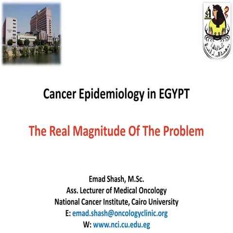 Egypt cancer epidemiology | PDF