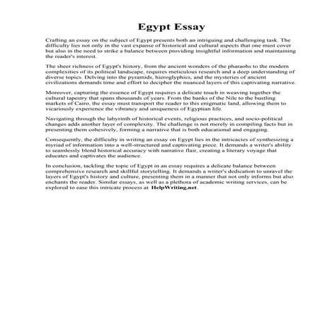 Egypt Essay.pdf