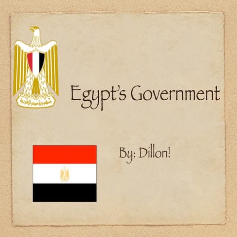 Egypt government | KEY | Political Issues & policy | Politics