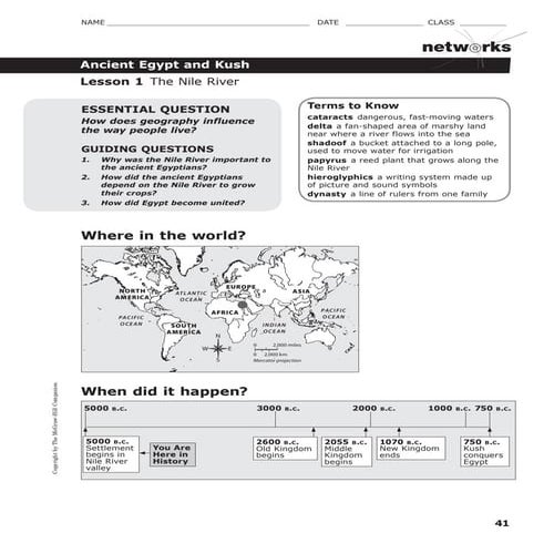 Egypt homework | PDF