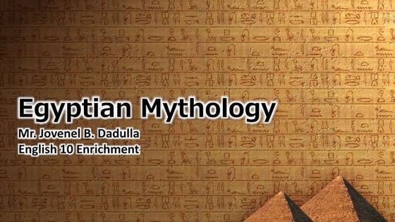 Egyptian mythology | PPT