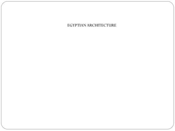 Ancient Egyptian architecture | PPT | Antiquing and Antiques | Hobbies ...