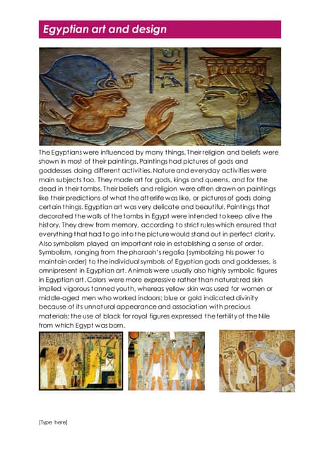 Egyptian art | PPT | Religion & Spirituality