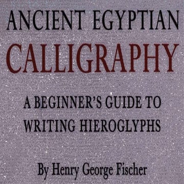 Egyptian calligraphy | PPT